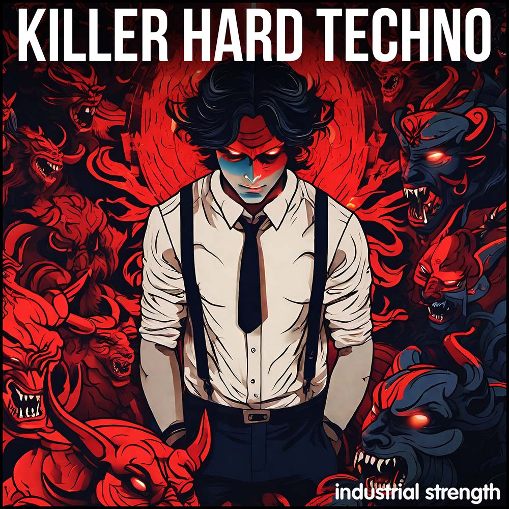 Killer Hard Techno, Industrial Techno Sounds, Screech Loops, Triplet