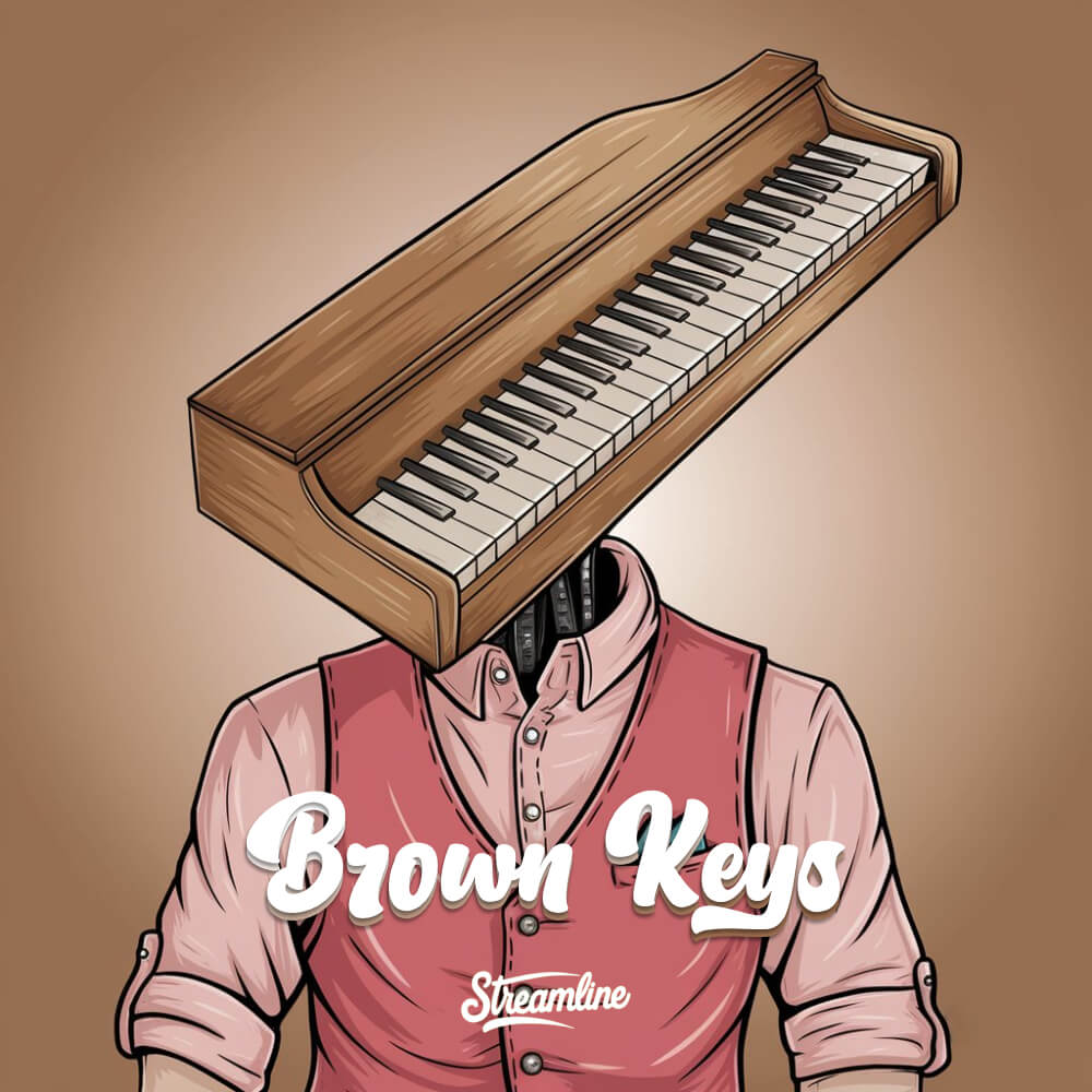 Brown Keys, Streamline Samples, Royalty-Free Samples, Classical Keys