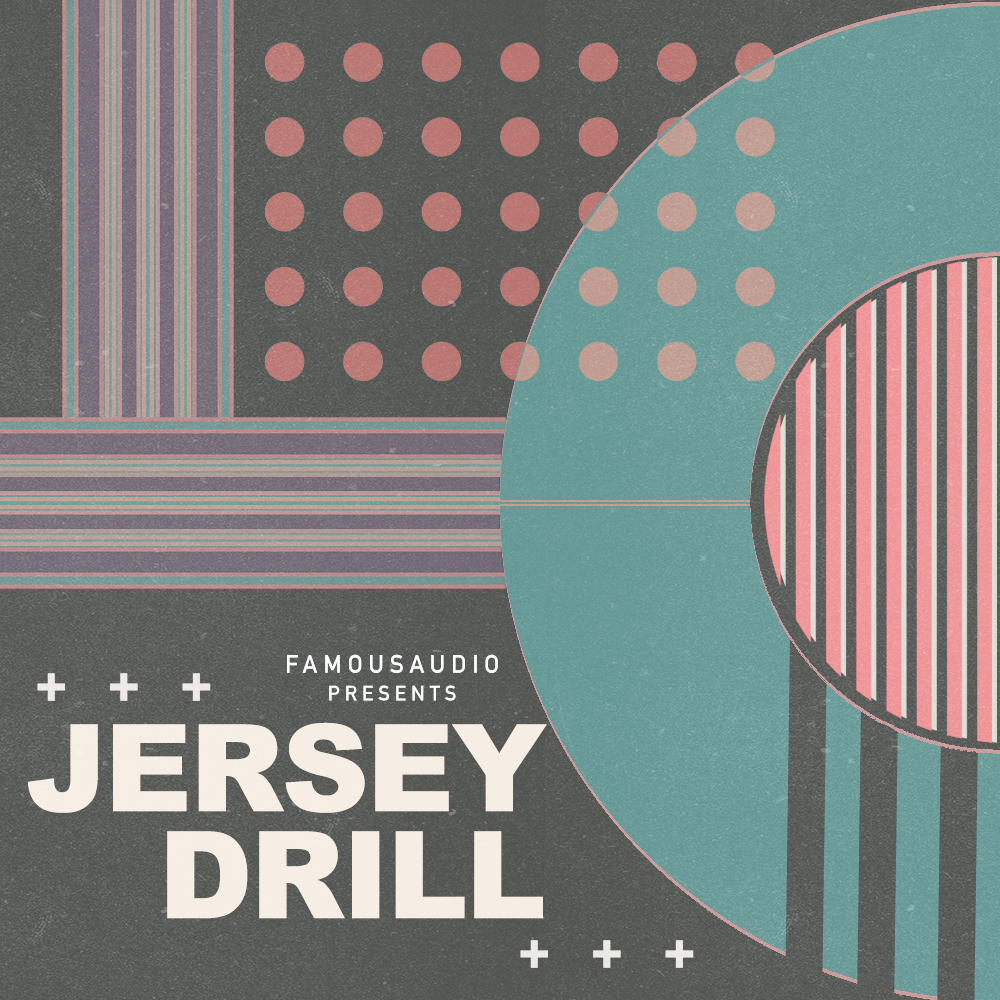 Jersey Drill, Trap Drum Loops, Drill Music Production Tools, Drill