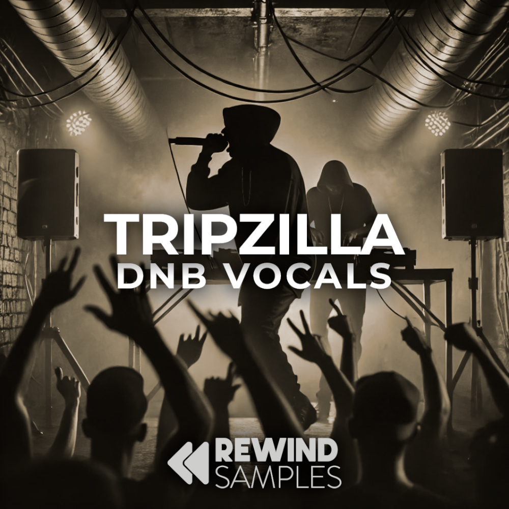 Tripzilla: DnB Vocals, MC Vocal Hooks, Royalty-free DnB Hype Vocals,