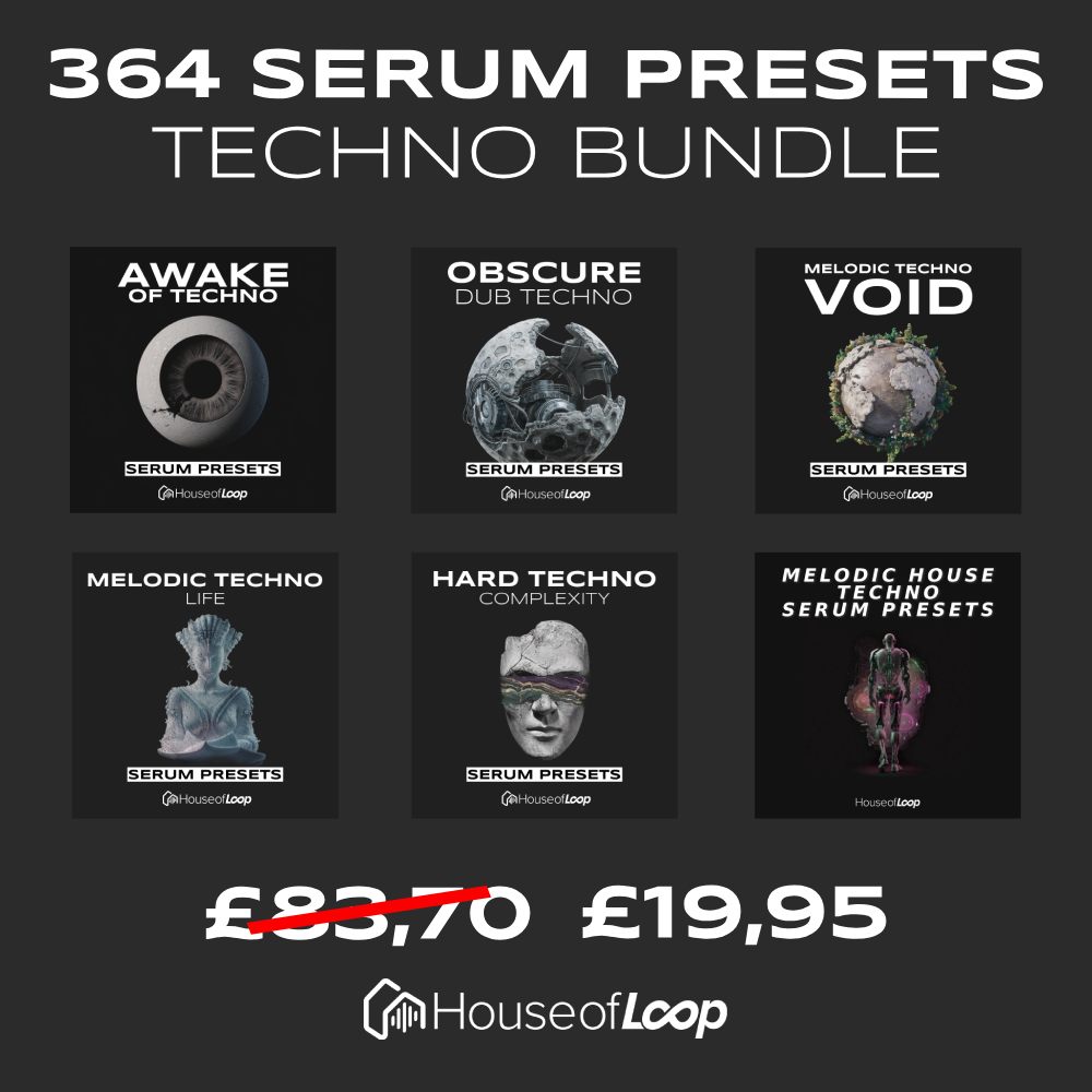 Techno Serum Presets – Ultimate Bundle, Melodic Techno Synth Presets,
