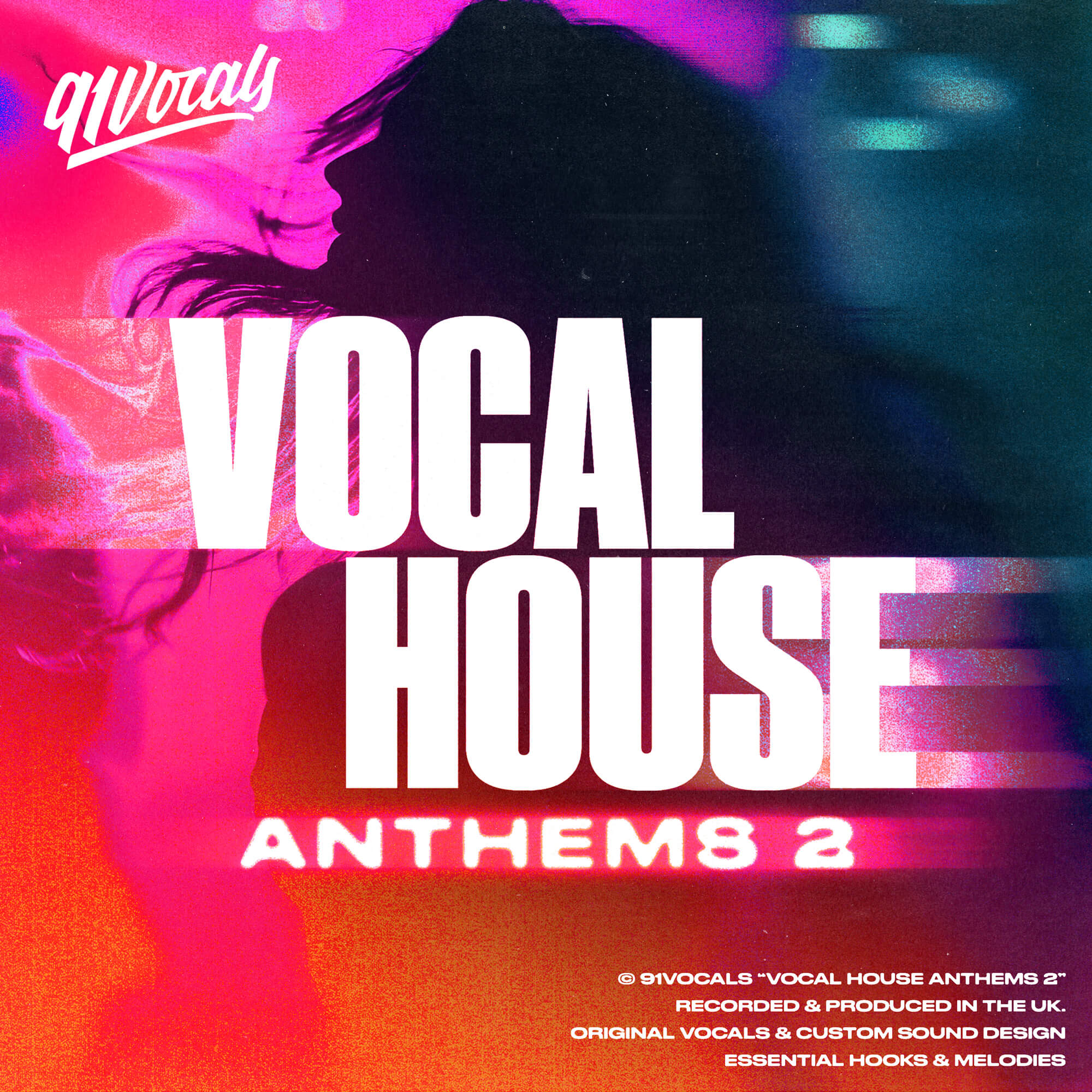 Vocal House Anthems 2, 91Vocals, Royalty-Free Samples, Premium Vocal