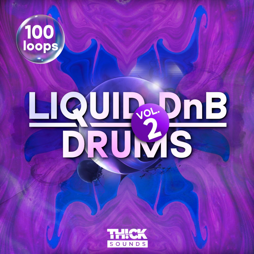 Liquid Dnb Drums 2, 172bpm Drum Loops, 174bpm Drum Loops, Drum & Bass