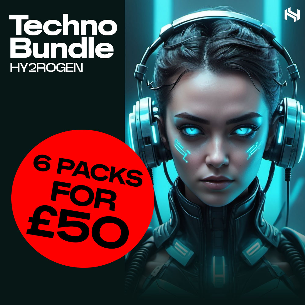Hy2rogen – Techno Bundle, Acid Techno Samples, Mainroom Techno Sounds,