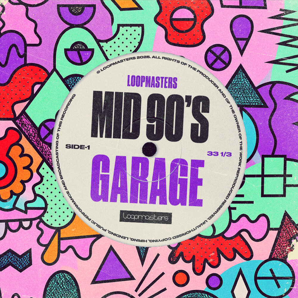 Royalty Free Garage Samples, 90s Garage Drum Loops, Synth Pads, Garage