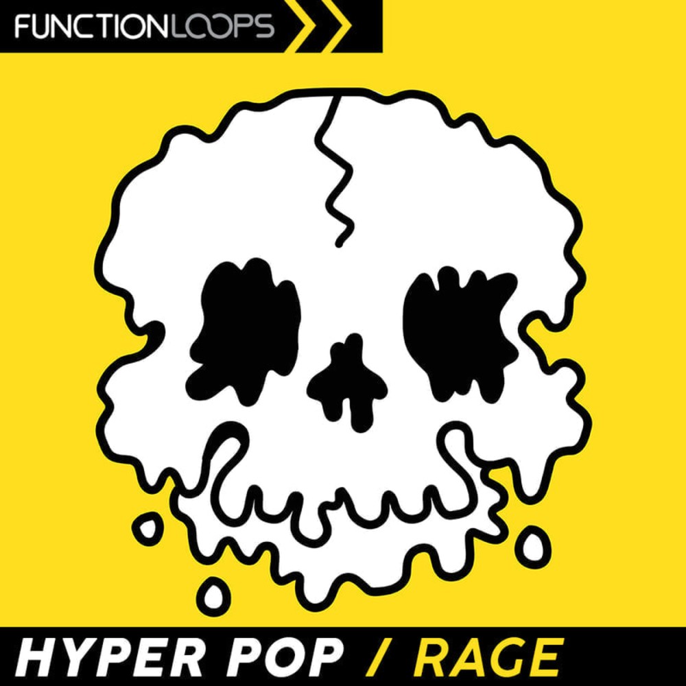 Hyper Pop Rage, Function Loops, 808 Sounds, Retro Sounds, Glitchy