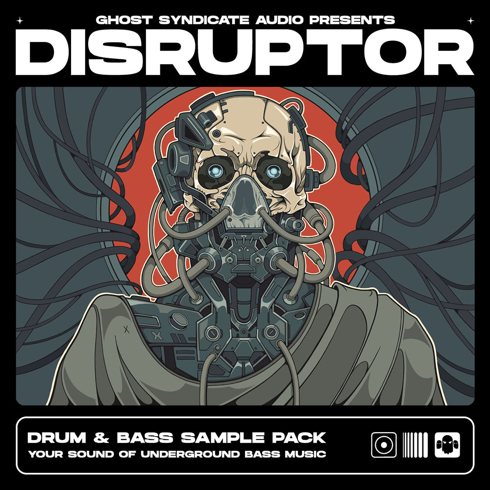 DISRUPTOR: Drum & Bass, Jump Up Bass Loops, Royalty-free DnB Samples,