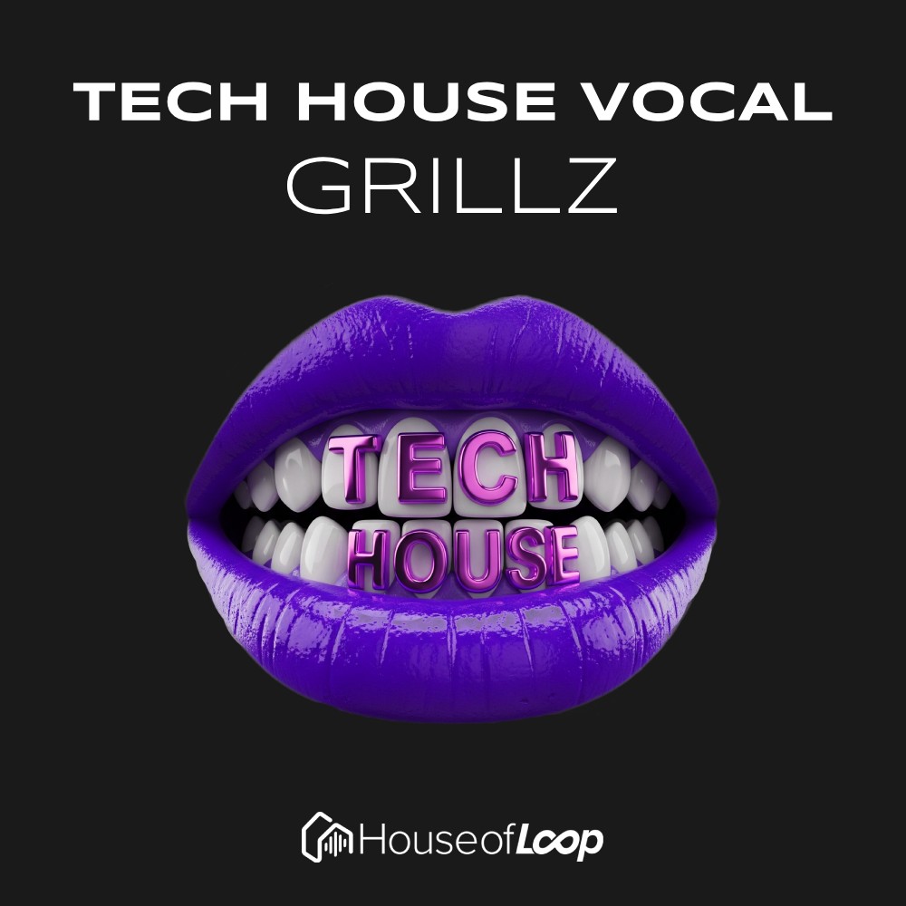 Tech House Vocal Grillz, Male House Vocals, Royalty-free Tech-House