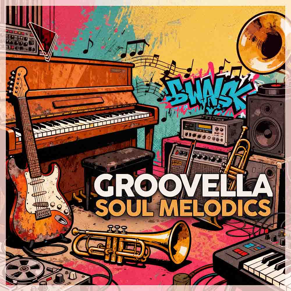 GROOVELLA: Soul Melodics, Live Instrument Samples, Boom Bap Sounds,