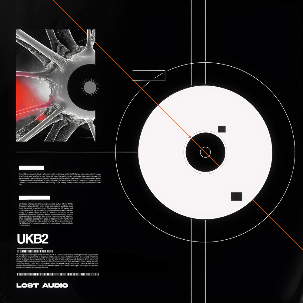 UKB2 - UK Bass Sample Pack, UK Bass Music Samples, Modern UK Bass